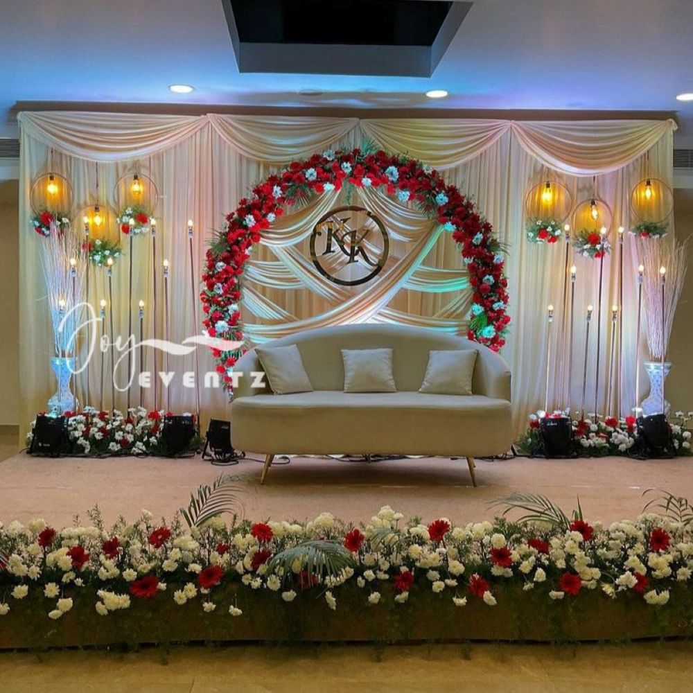 Flower Decoration For Engagement - Joy Eventz