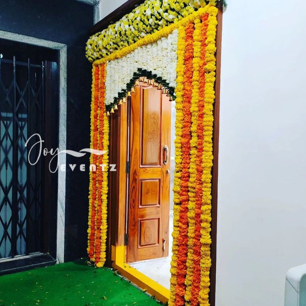 Flower Decoration For House Warming Ceremony In Bangalore - Joy Eventz