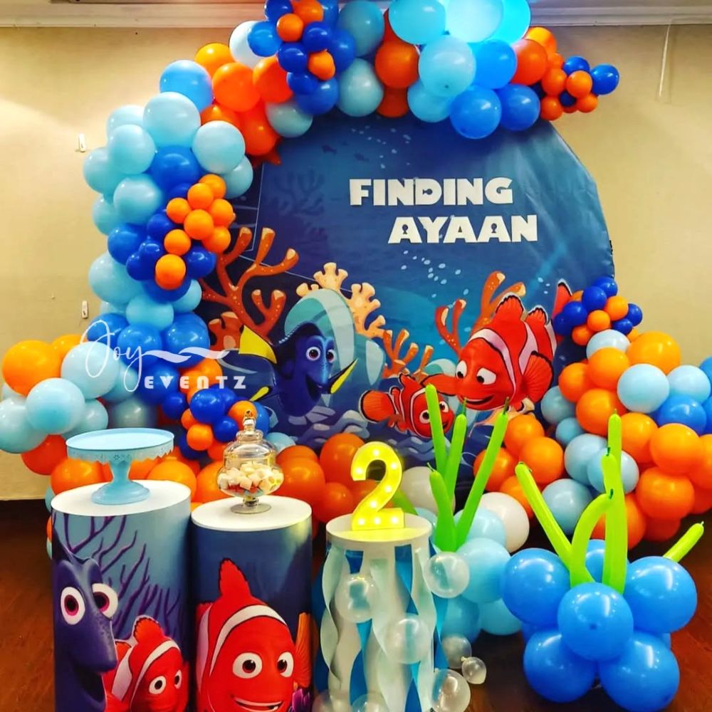 Finding Nemo Theme Birthday Decorations - Joy Eventz