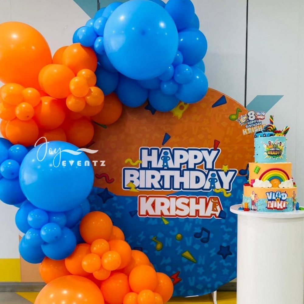 Vlad And Niki Theme Birthday Decoration - Joy Eventz