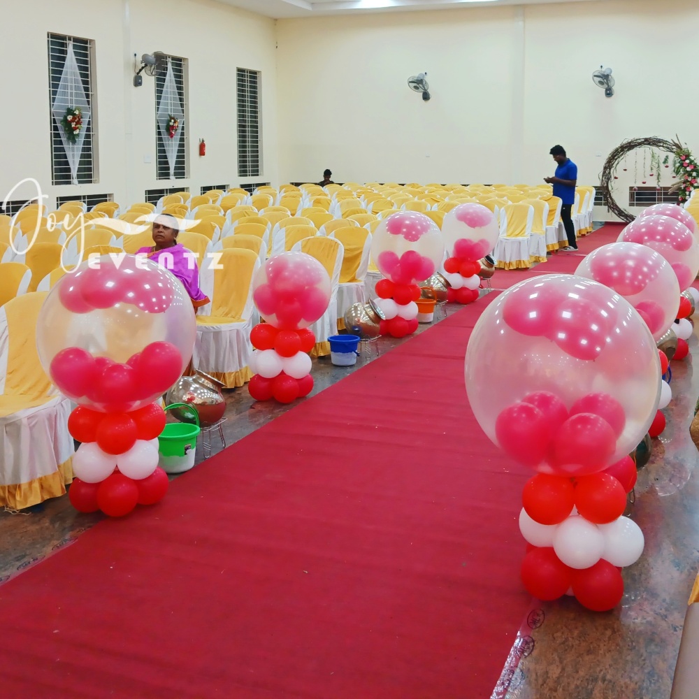 Balloon Blast Wedding Entry Bangalore - Joy Eventz