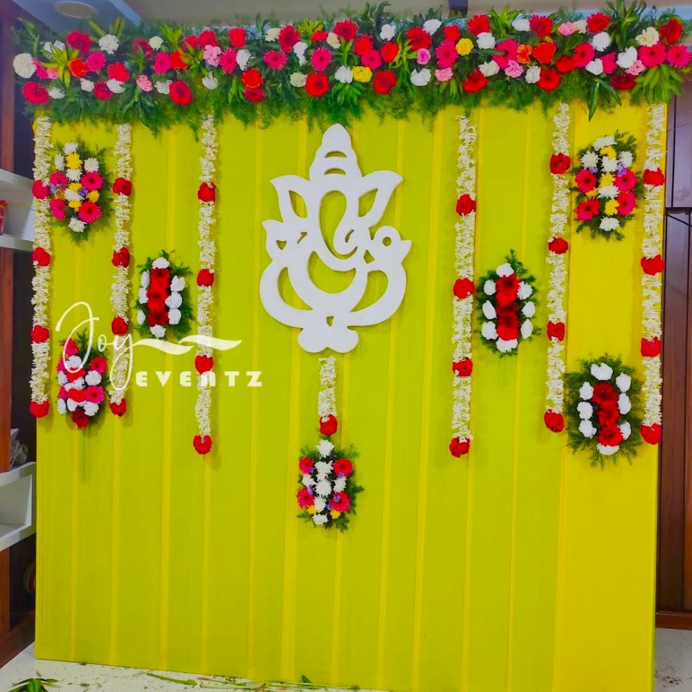 Seemantham Flower Decorations Bangalore - Joy Eventz