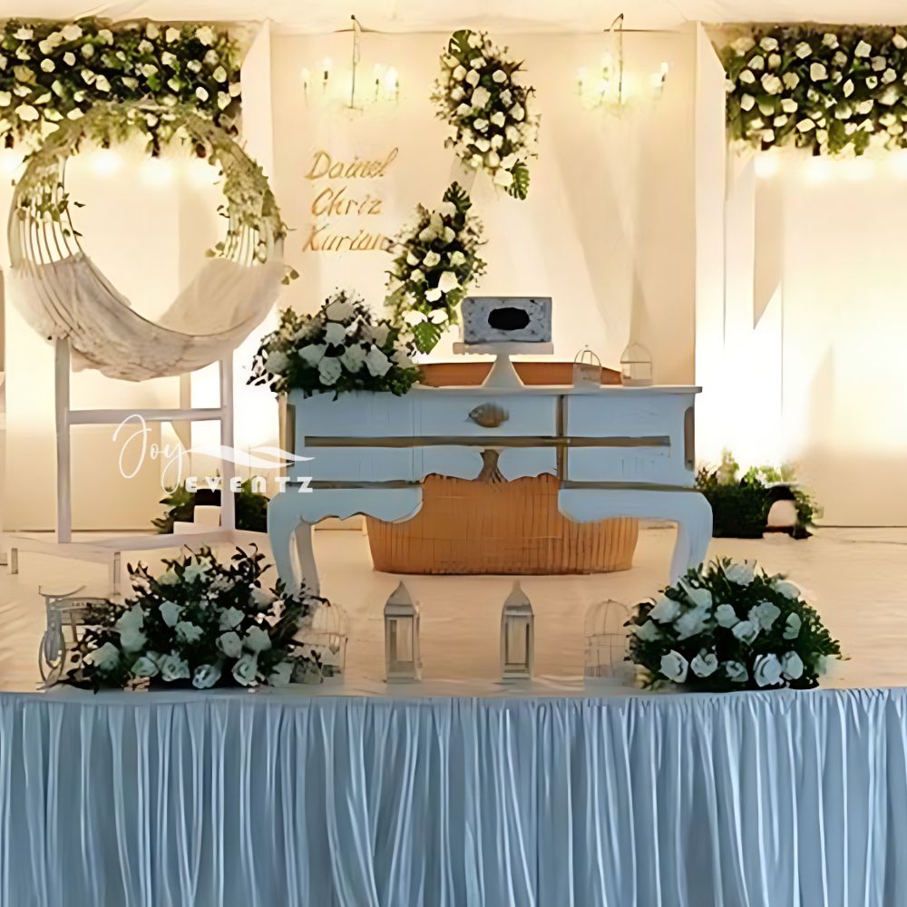 Baptism Stage Decorations Bangalore - Joy Eventz