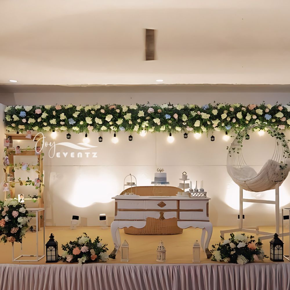 Baptism Stage Decorations For Boy - Joy Eventz